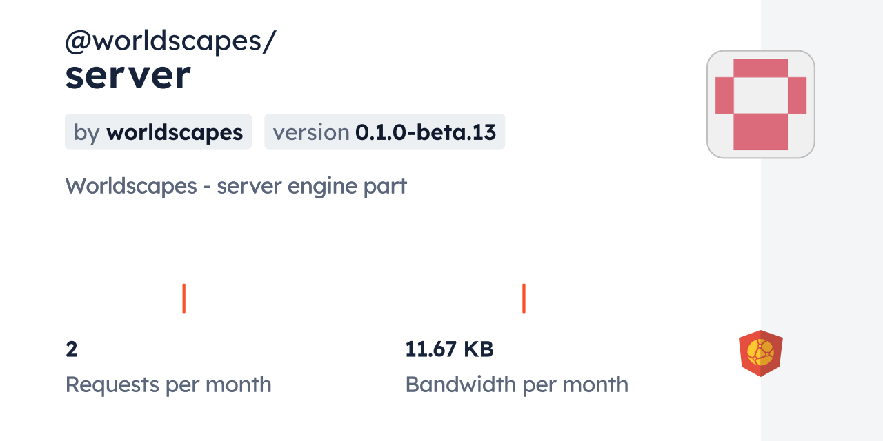 @worldscapes/server CDN by jsDelivr - A CDN for npm and GitHub