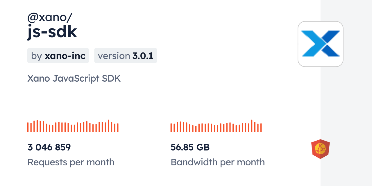 @xano/js-sdk CDN by jsDelivr - A CDN for npm and GitHub