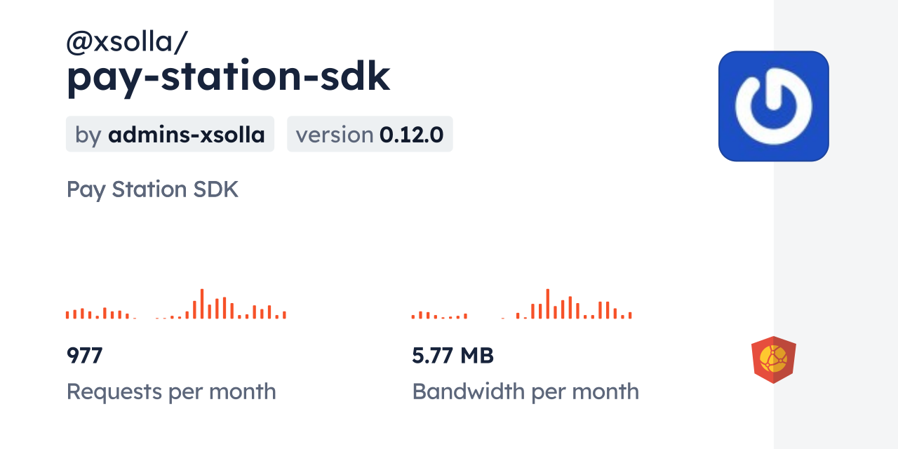 @xsolla/pay-station-sdk CDN by jsDelivr - A CDN for npm and GitHub
