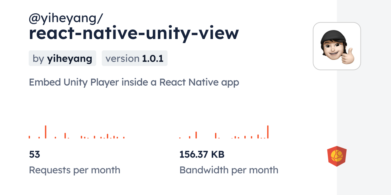 @yiheyang/react-native-unity-view CDN by jsDelivr - A CDN for npm and ...