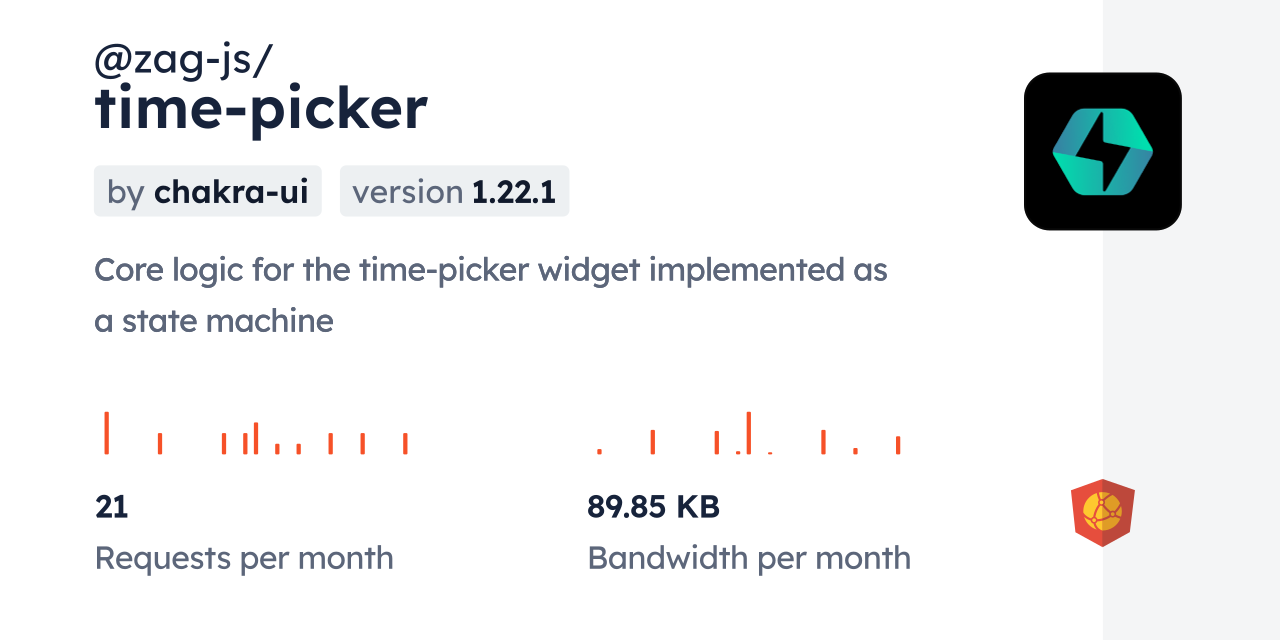 @zag-js/time-picker CDN by jsDelivr - A CDN for npm and GitHub