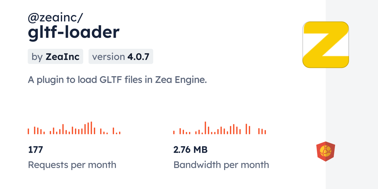 @zeainc/gltf-loader CDN by jsDelivr - A CDN for npm and GitHub