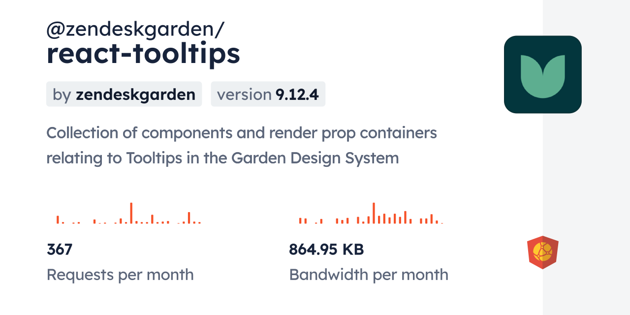 @zendeskgarden/react-tooltips CDN by jsDelivr - A CDN for npm and GitHub