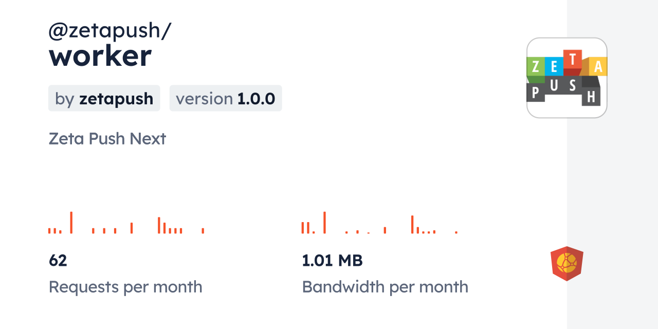 @zetapush/worker CDN by jsDelivr - A CDN for npm and GitHub