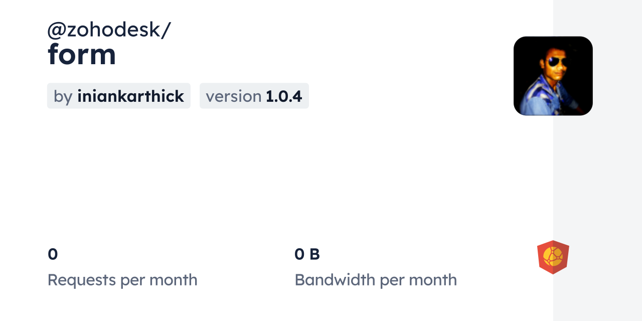 @zohodesk/form CDN by jsDelivr - A CDN for npm and GitHub