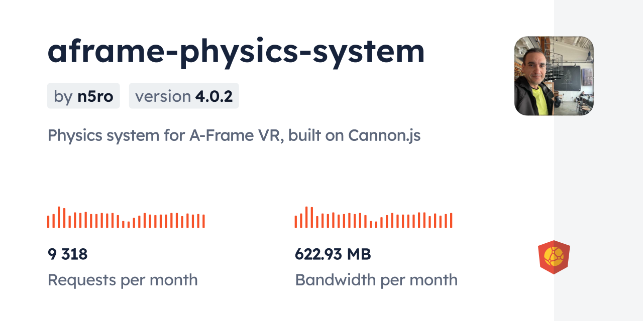 aframe-physics-system CDN by jsDelivr - A CDN for npm and GitHub