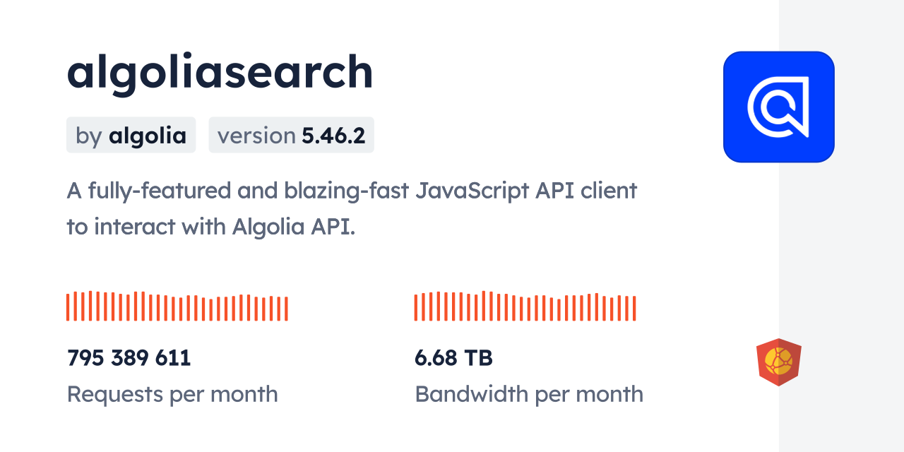 algoliasearch CDN by jsDelivr - A CDN for npm and GitHub