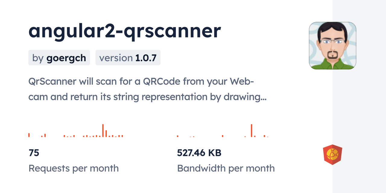angular2-qrscanner CDN by jsDelivr - A CDN for npm and GitHub