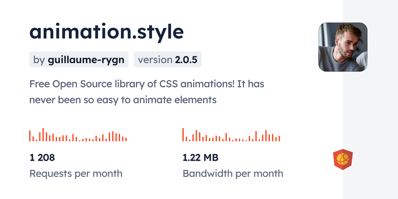 animation.style CDN by jsDelivr - A CDN for npm and GitHub