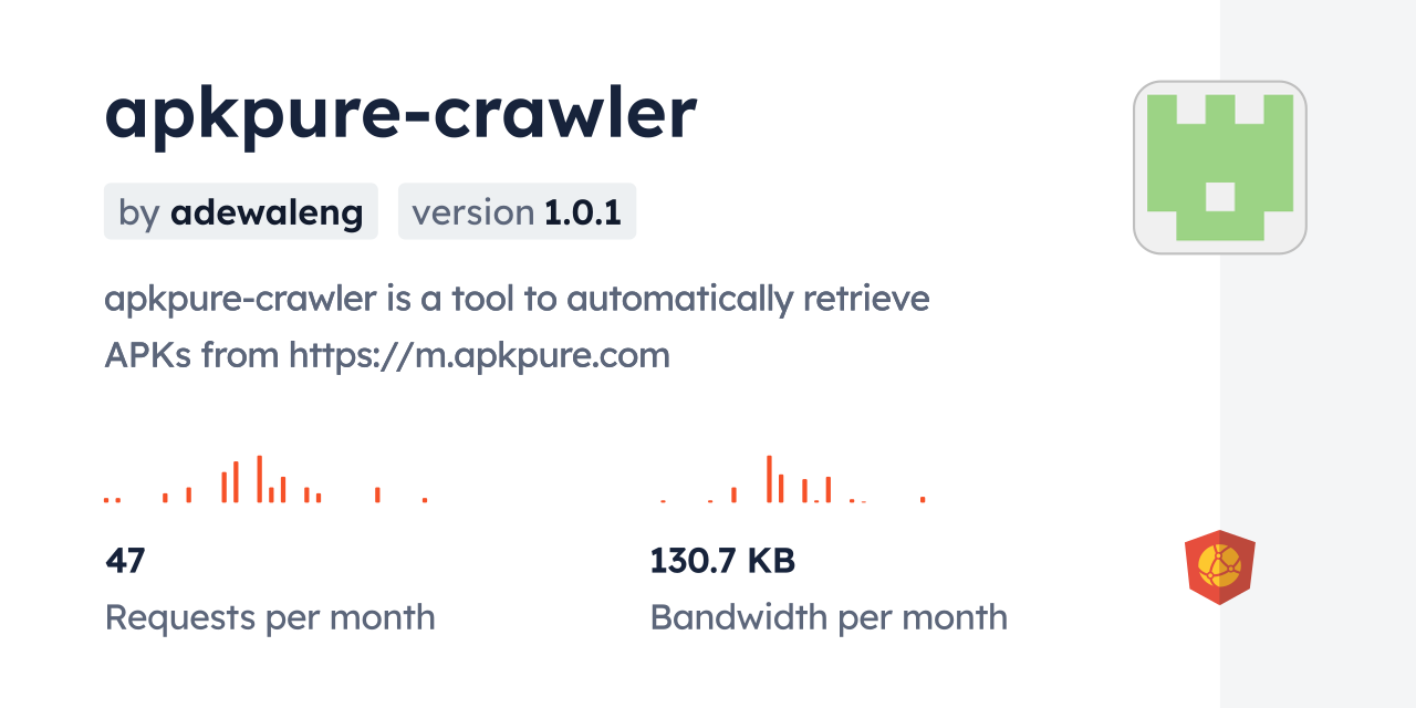 apkpure-crawler CDN by jsDelivr - A CDN for npm and GitHub
