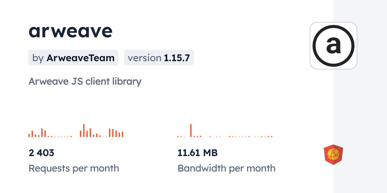 arweave CDN by jsDelivr - A CDN for npm and GitHub