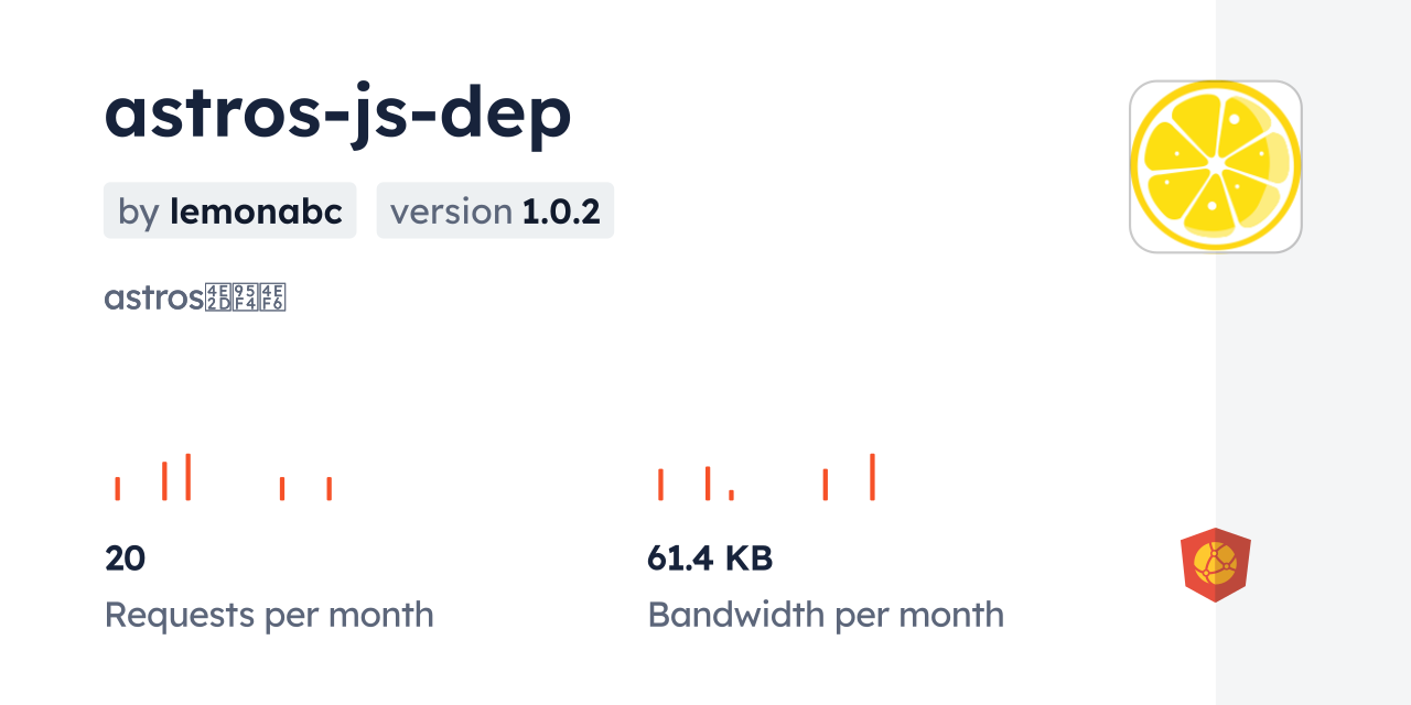 astros-js-dep CDN by jsDelivr - A CDN for npm and GitHub