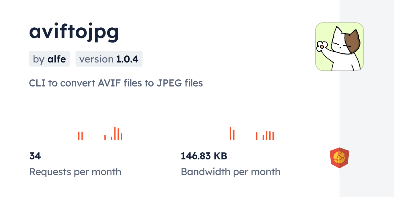 aviftojpg CDN by jsDelivr - A CDN for npm and GitHub