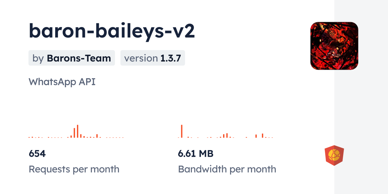 baron-baileys-v2 CDN by jsDelivr - A CDN for npm and GitHub