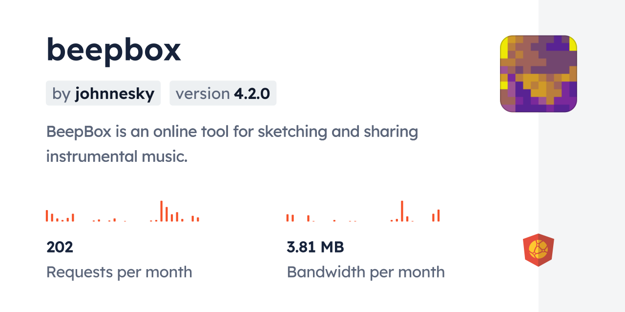 beepbox CDN by jsDelivr - A CDN for npm and GitHub