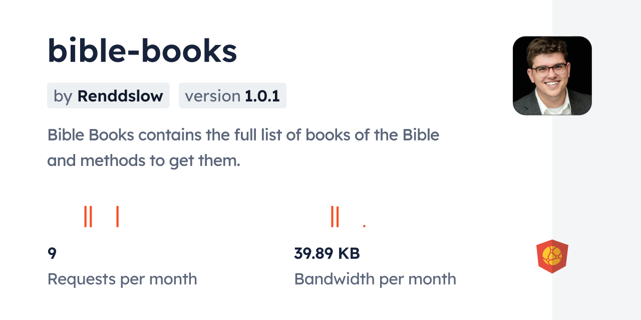 bible-books CDN by jsDelivr - A CDN for npm and GitHub