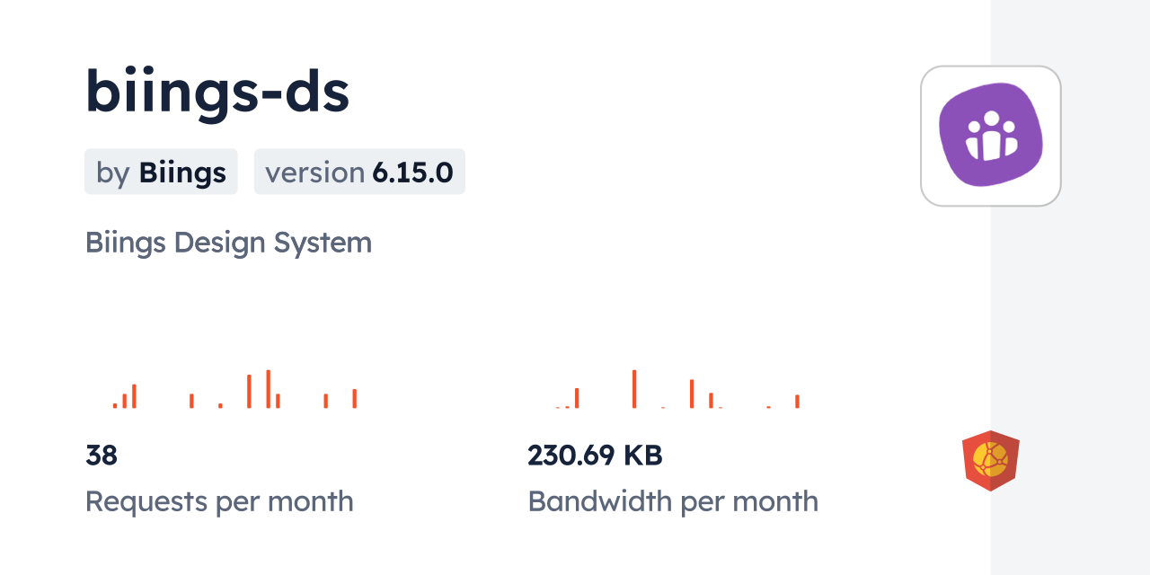 biings-ds CDN by jsDelivr - A CDN for npm and GitHub
