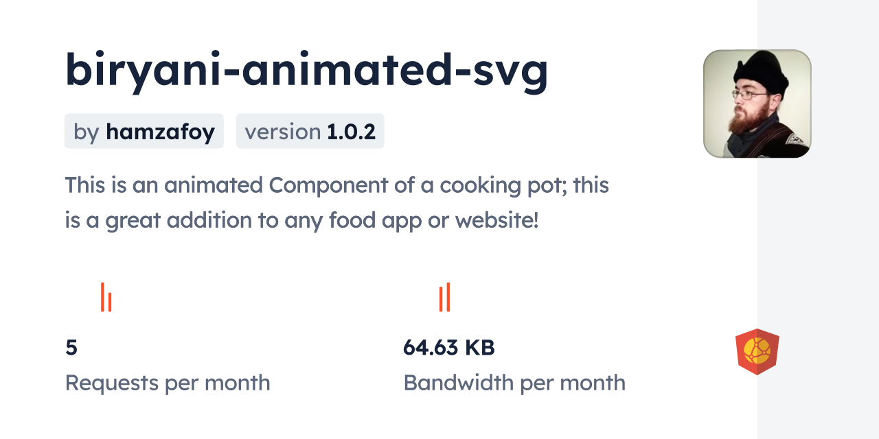 biryani-animated-svg CDN by jsDelivr - A CDN for npm and GitHub
