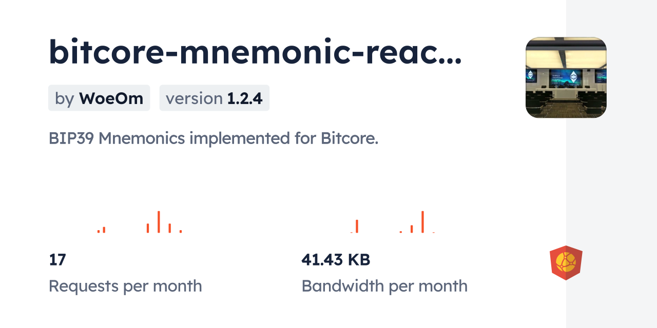 bitcore-mnemonic-react-native CDN by jsDelivr - A CDN for npm and GitHub