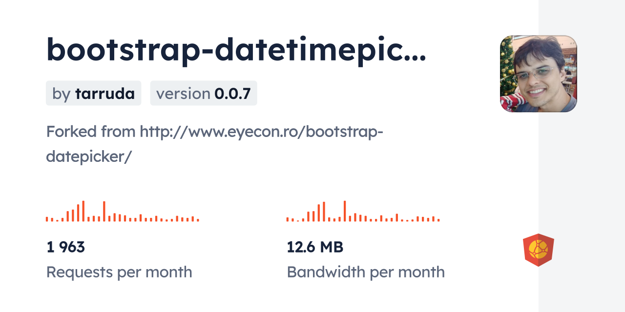Bootstrap datetimepicker CDN By JsDelivr A CDN For Npm And GitHub