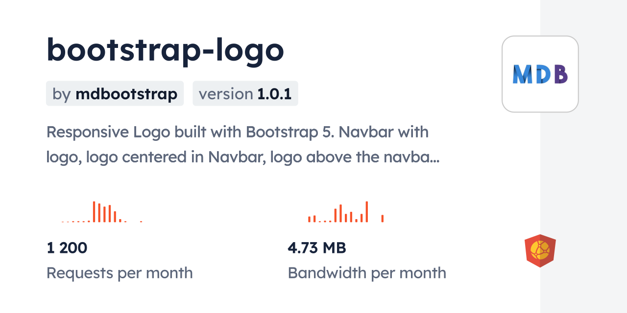 Nav Bootstrap Logo