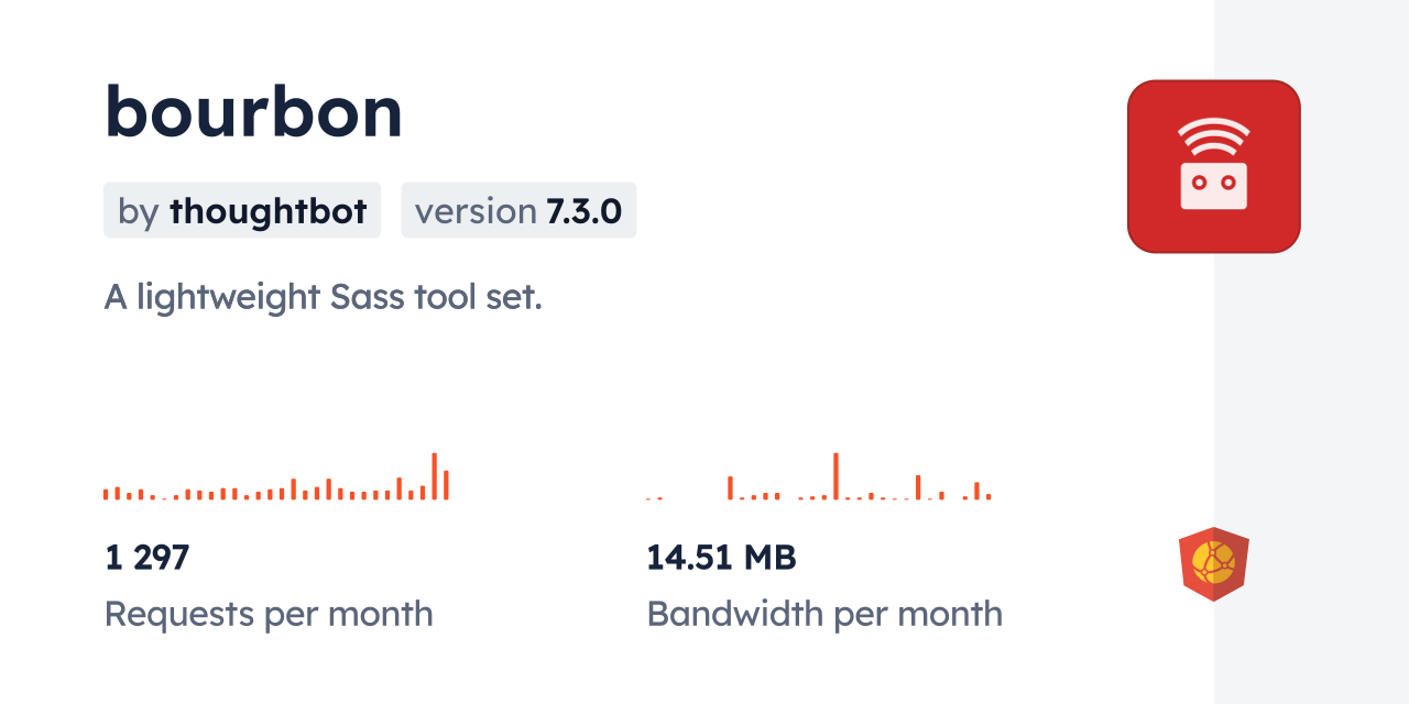 bourbon CDN by jsDelivr - A CDN for npm and GitHub