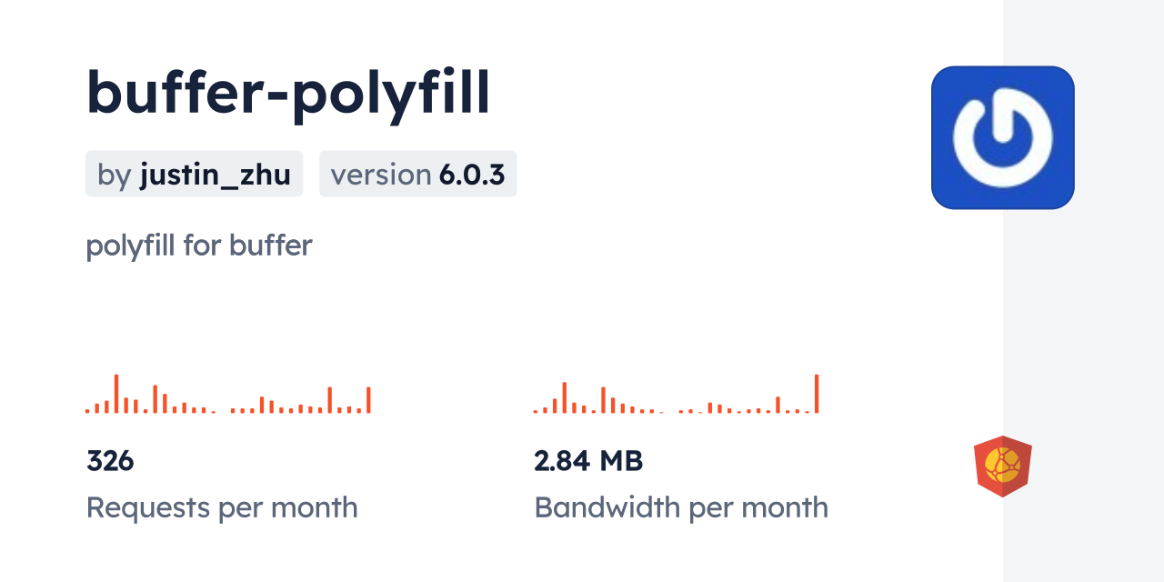 buffer-polyfill CDN by jsDelivr - A CDN for npm and GitHub