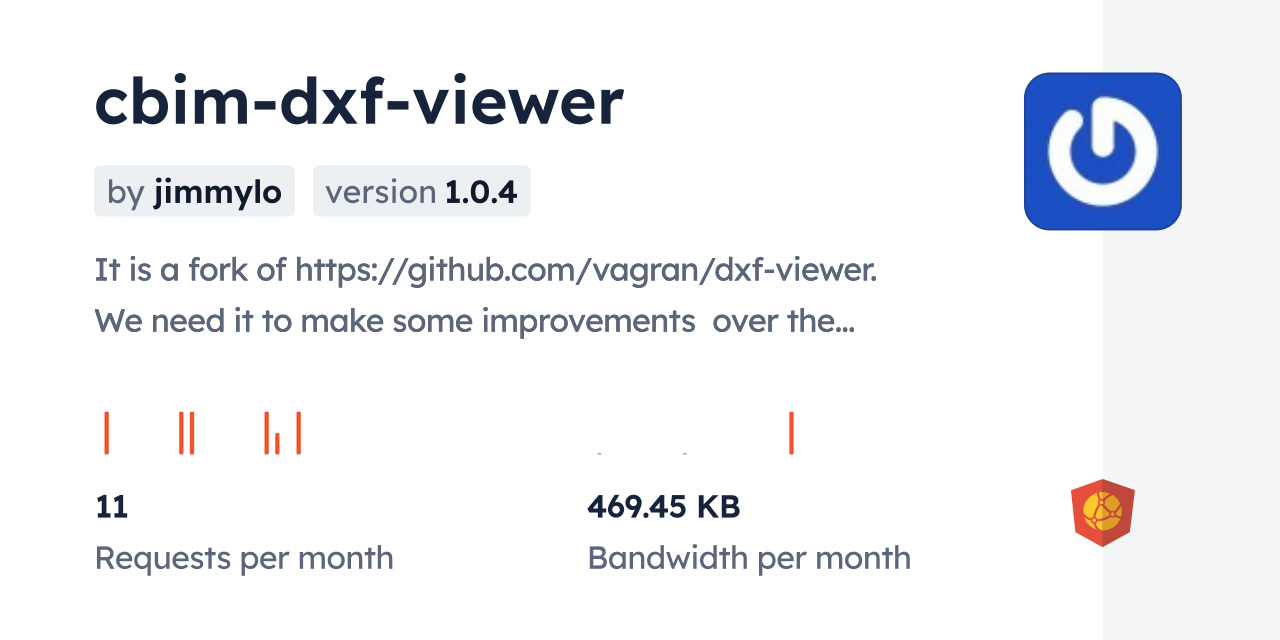 cbim-dxf-viewer CDN by jsDelivr - A CDN for npm and GitHub