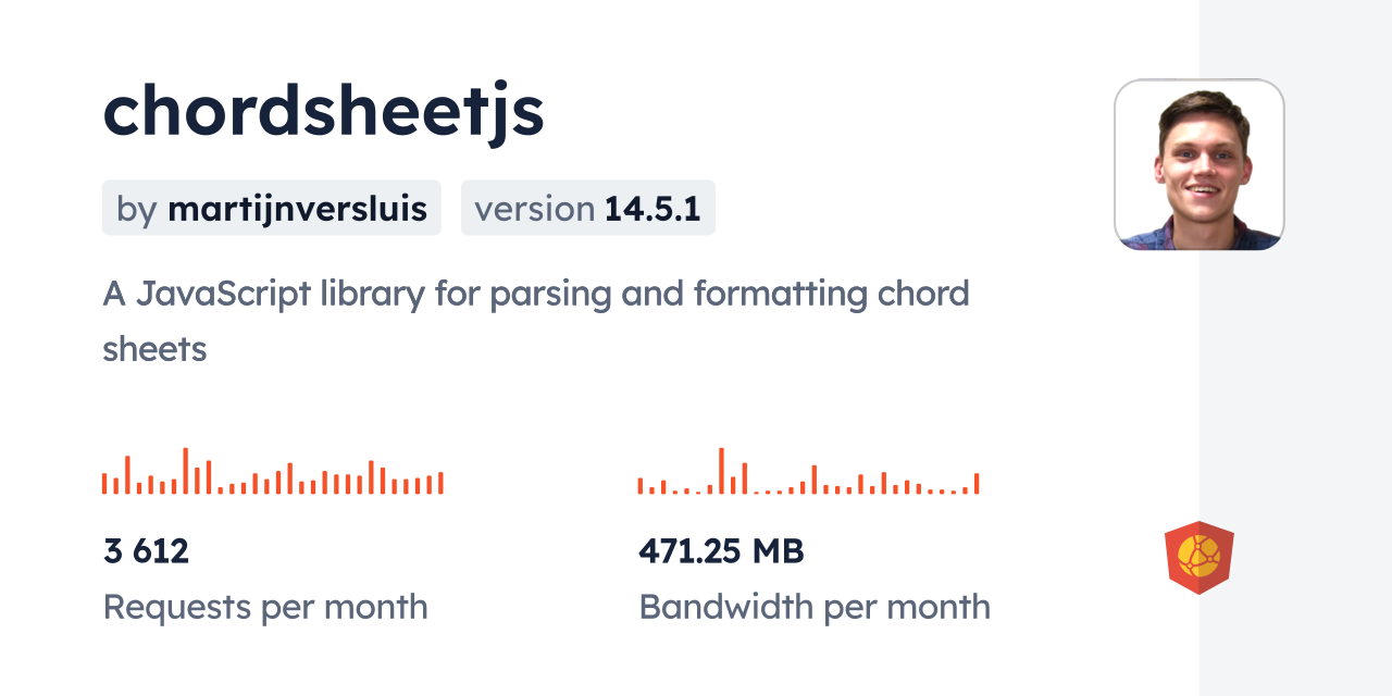 chordsheetjs CDN by jsDelivr - A CDN for npm and GitHub