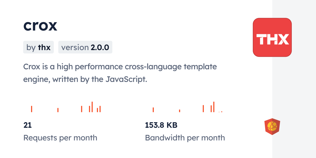 crox CDN by jsDelivr - A CDN for npm and GitHub