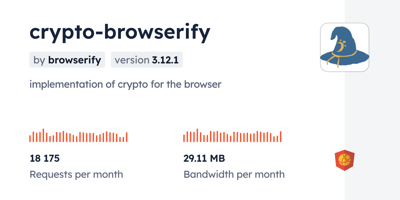 crypto-browserify CDN by jsDelivr - A CDN for npm and GitHub