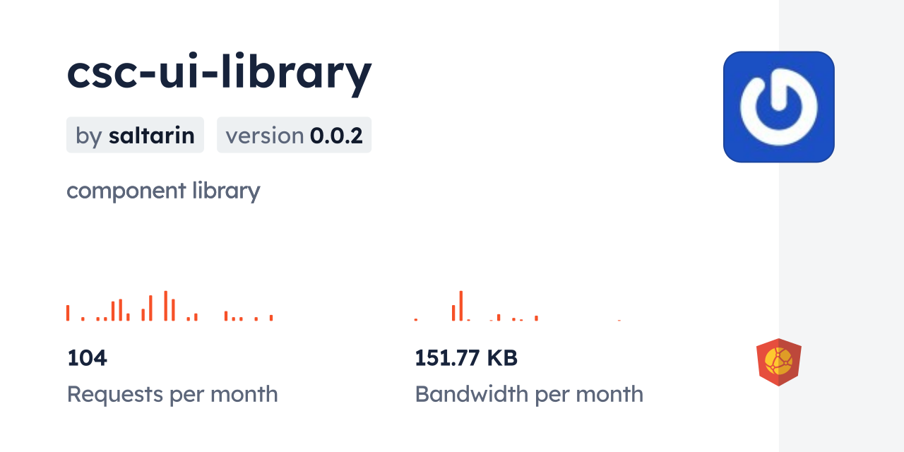 csc-ui-library CDN by jsDelivr - A CDN for npm and GitHub