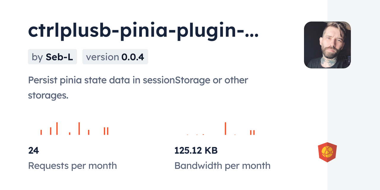 ctrlplusb-pinia-plugin-persist CDN by jsDelivr - A CDN for npm and GitHub