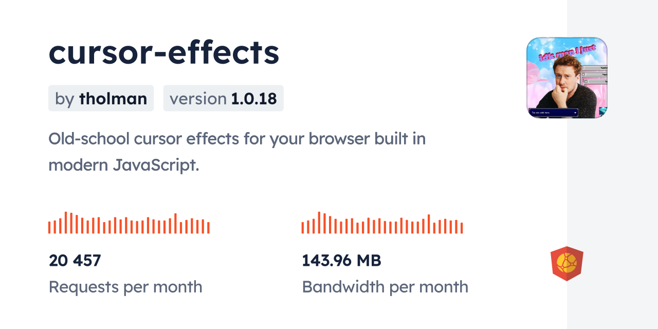 cursor-effects CDN by jsDelivr - A CDN for npm and GitHub