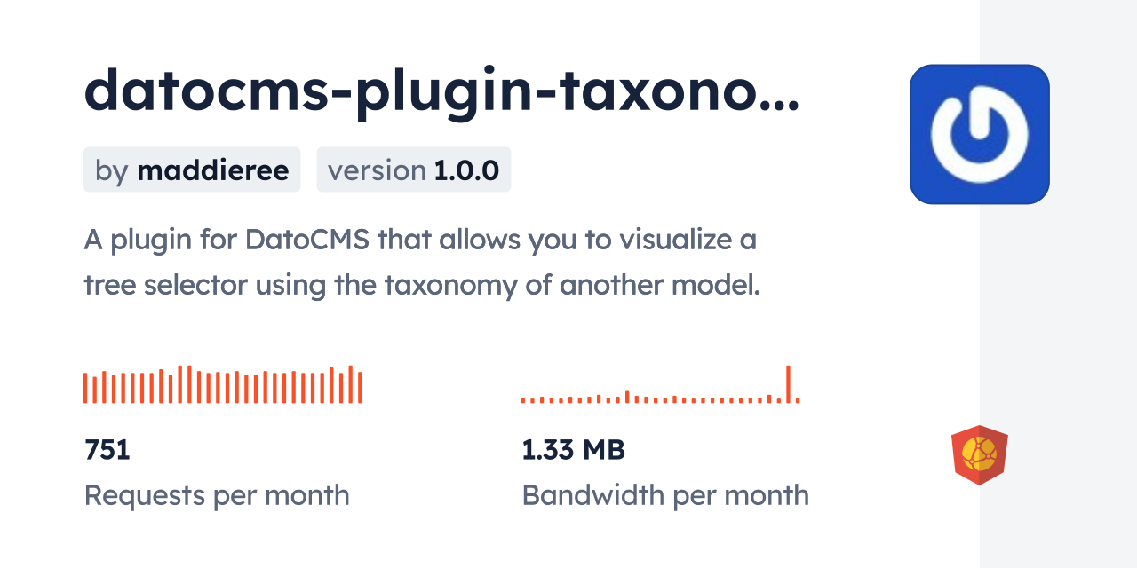 datocms-plugin-taxonomy-tree-selector CDN by jsDelivr - A CDN for npm and GitHub