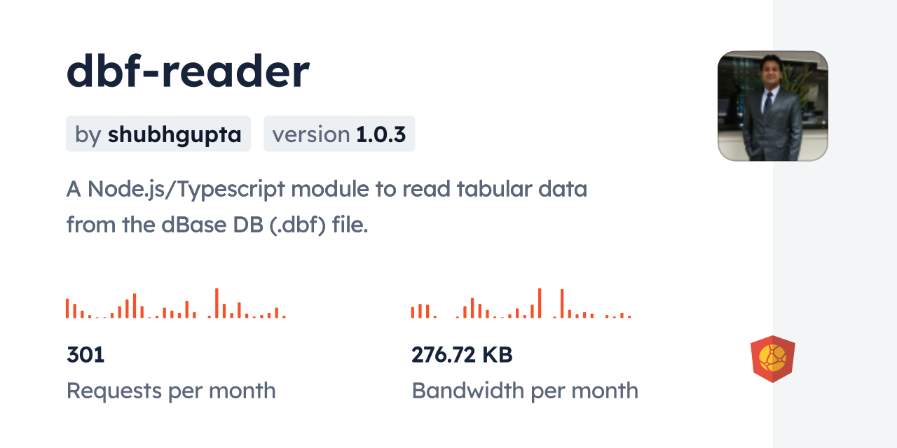 dbf-reader CDN by jsDelivr - A CDN for npm and GitHub