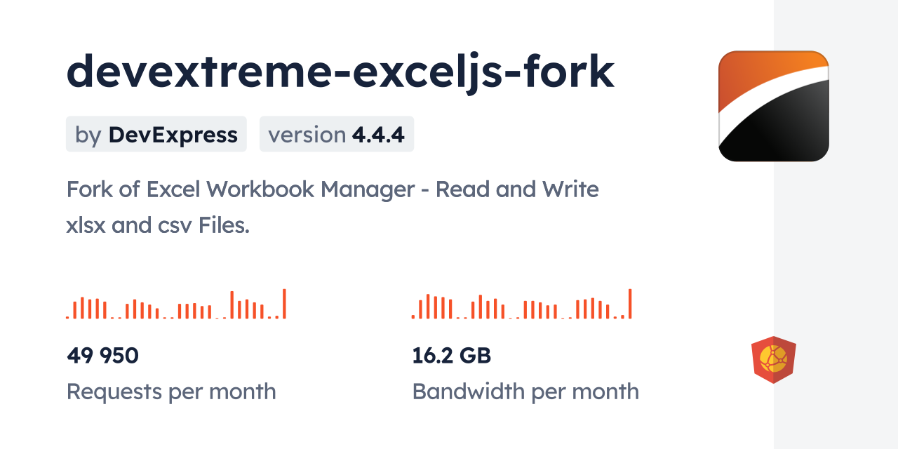 devextreme-exceljs-fork CDN by jsDelivr - A CDN for npm and GitHub
