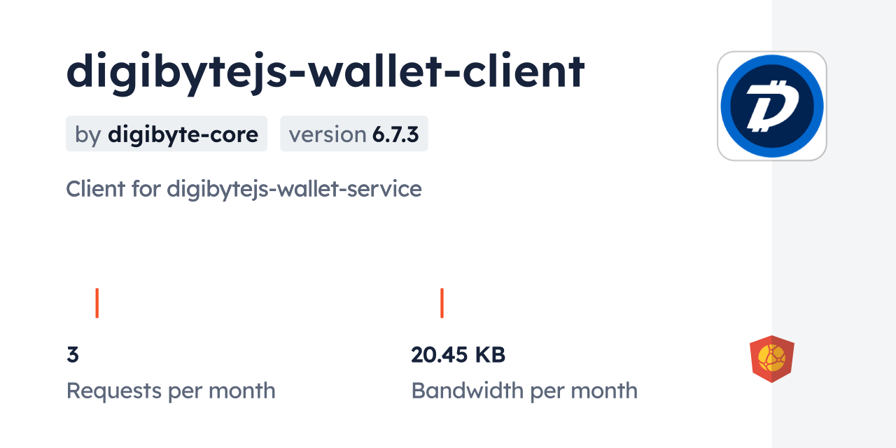 digibytejs-wallet-client CDN by jsDelivr - A CDN for npm and GitHub