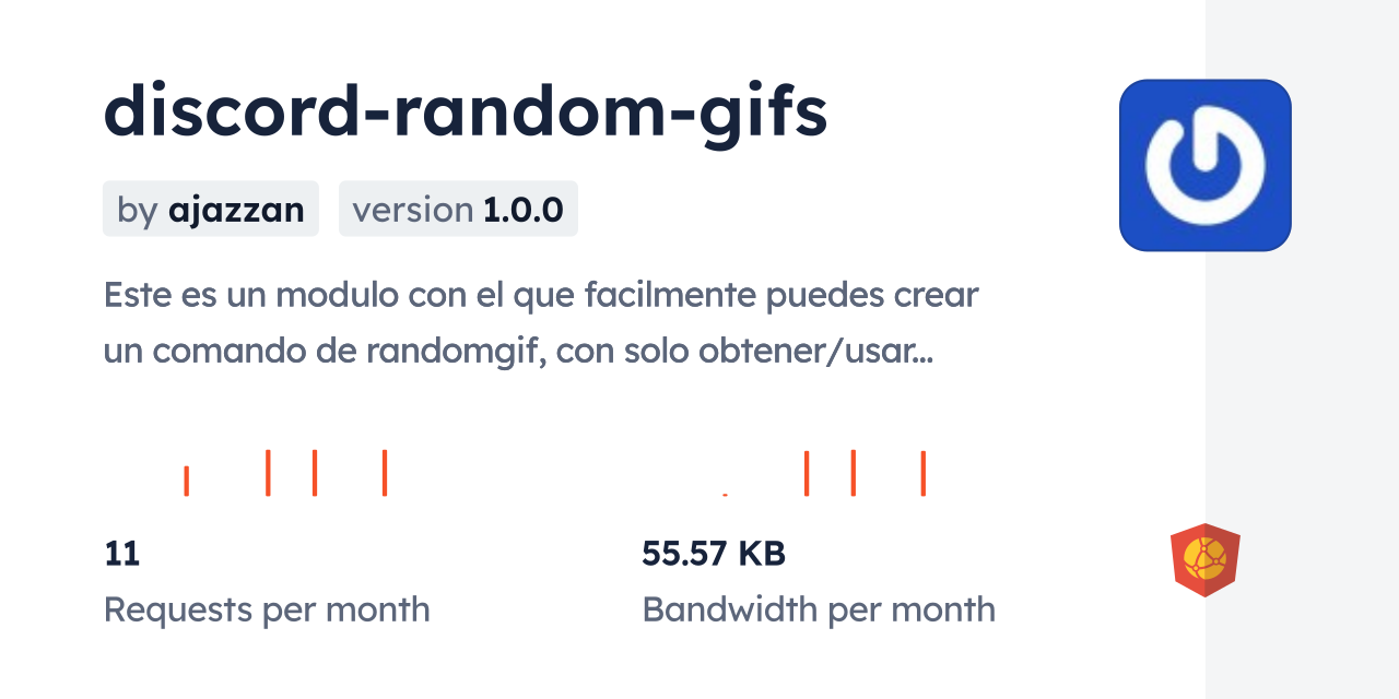 discord-random-gifs CDN by jsDelivr - A CDN for npm and GitHub