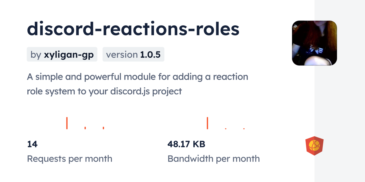 discord-reactions-roles CDN by jsDelivr - A CDN for npm and GitHub