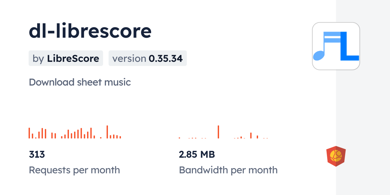 dl-librescore CDN by jsDelivr - A CDN for npm and GitHub