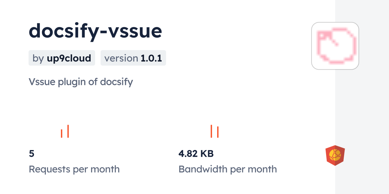 docsify-vssue CDN by jsDelivr - A CDN for npm and GitHub