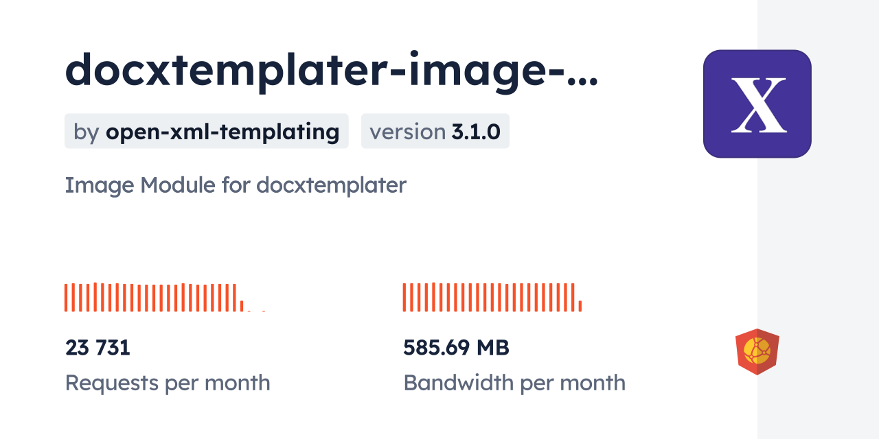 docxtemplater-image-module CDN by jsDelivr - A CDN for npm and GitHub