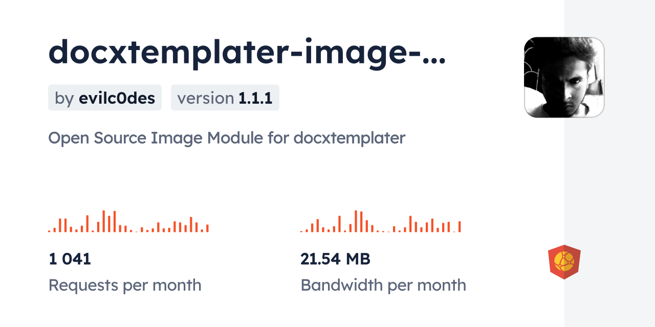 docxtemplater-image-module-free CDN by jsDelivr - A CDN for npm and GitHub