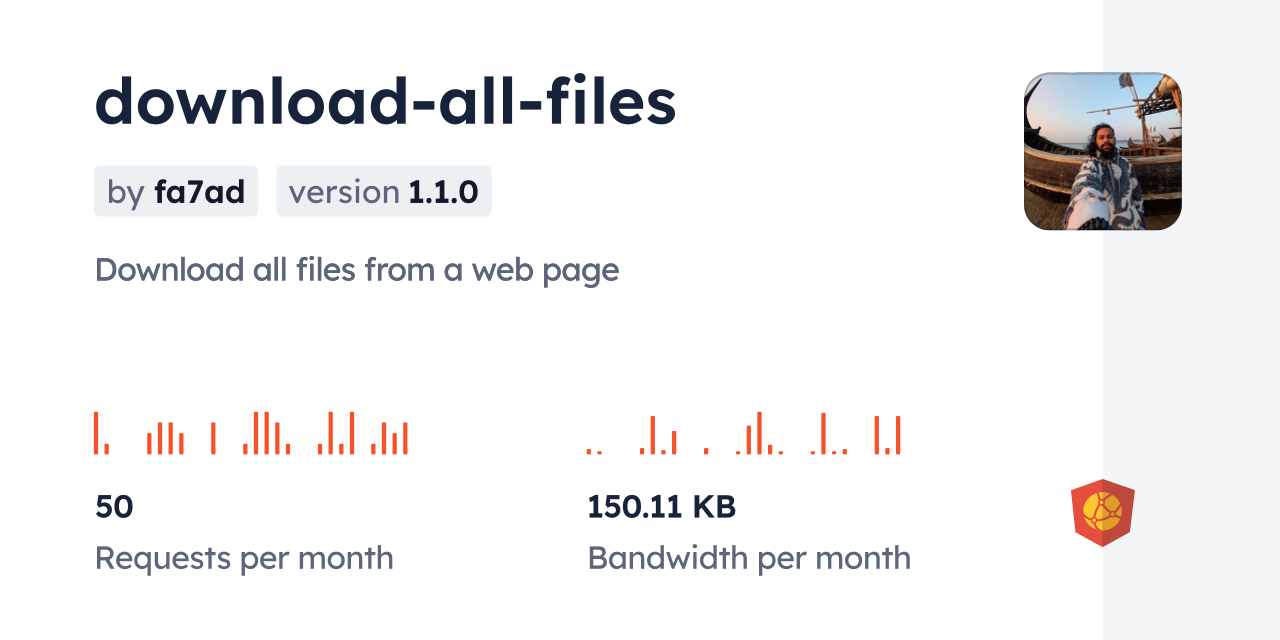 download-all-files CDN by jsDelivr - A CDN for npm and GitHub