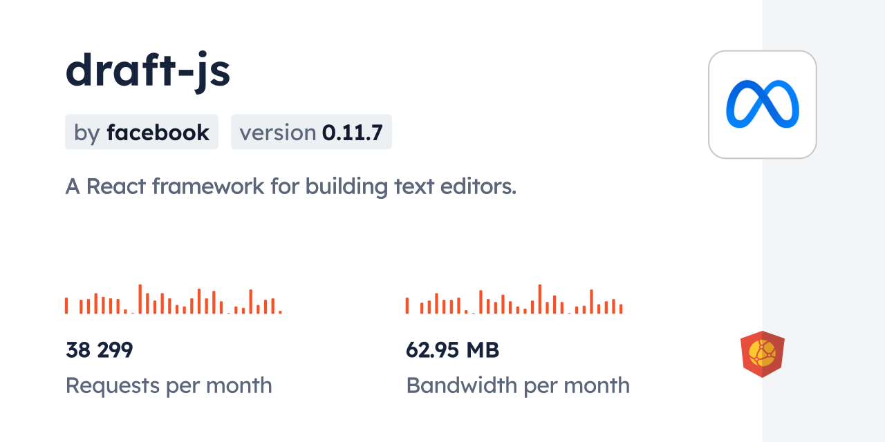 draft-js CDN by jsDelivr - A CDN for npm and GitHub