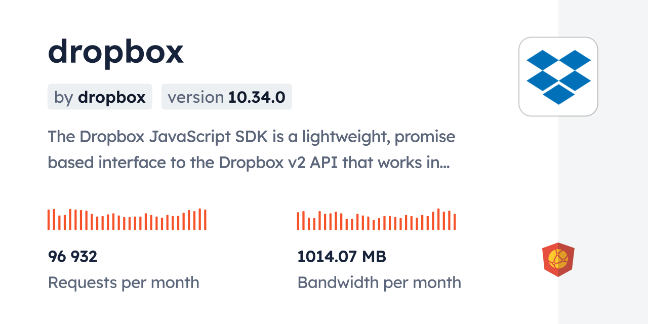 dropbox CDN by jsDelivr - A CDN for npm and GitHub