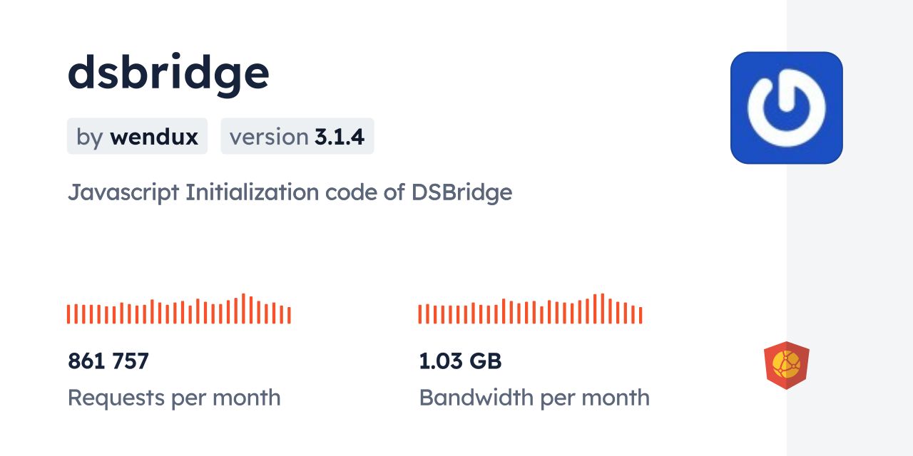 dsbridge CDN by jsDelivr - A CDN for npm and GitHub