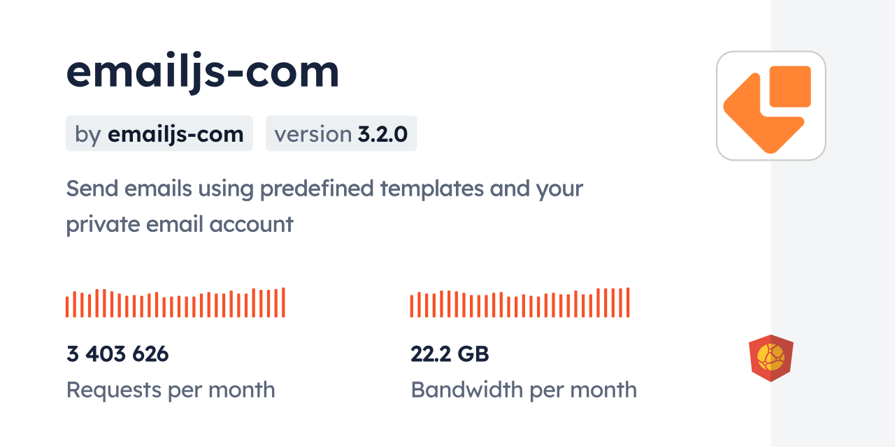 emailjs-com CDN by jsDelivr - A CDN for npm and GitHub
