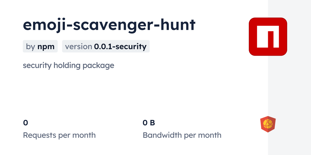 emoji-scavenger-hunt CDN by jsDelivr - A CDN for npm and GitHub